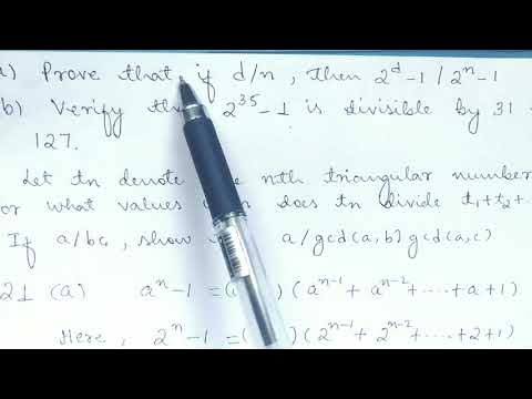 Elementary Number Theory||D.M Burton||Problems 2.3; number 21,22 and 23||BSc Mathematics - YouTube