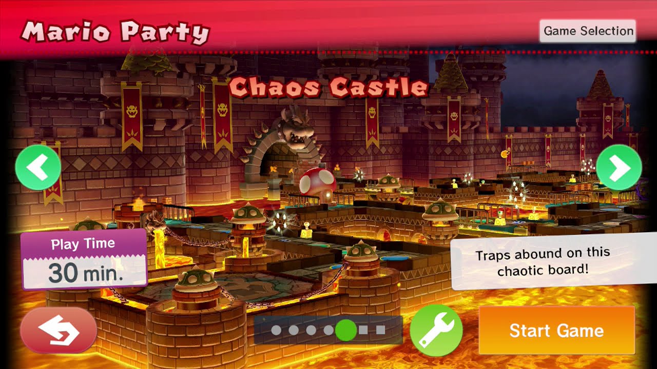 MARIO PARTY 10 CHAOS CASTLE part 1 - YouTube