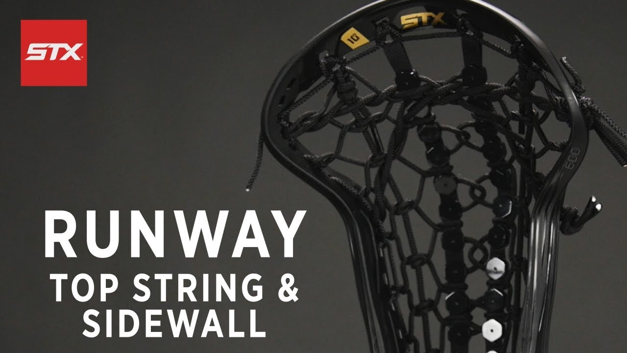STX Runway Pocket Stringing Tutorial - Top String & Sidewall - YouTube