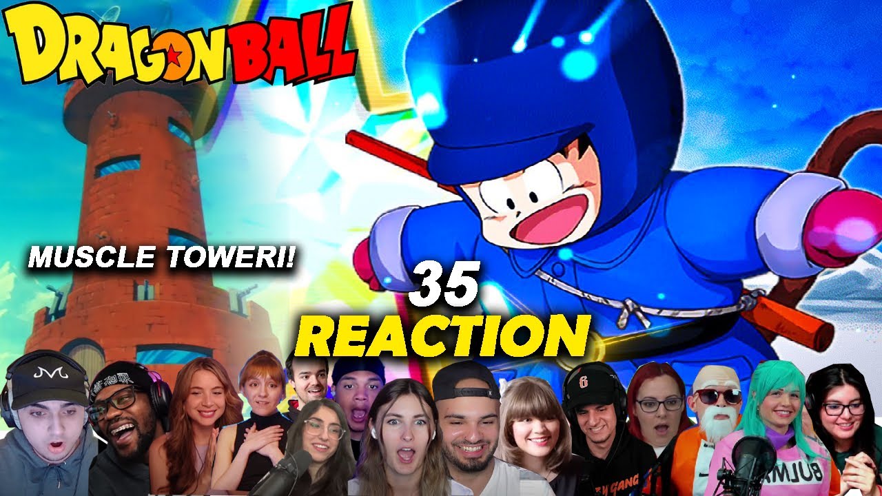 GOKU vs RED RIBBON ARMY! The Muscle Tower! Dragon Ball Episode 35🐲 ...