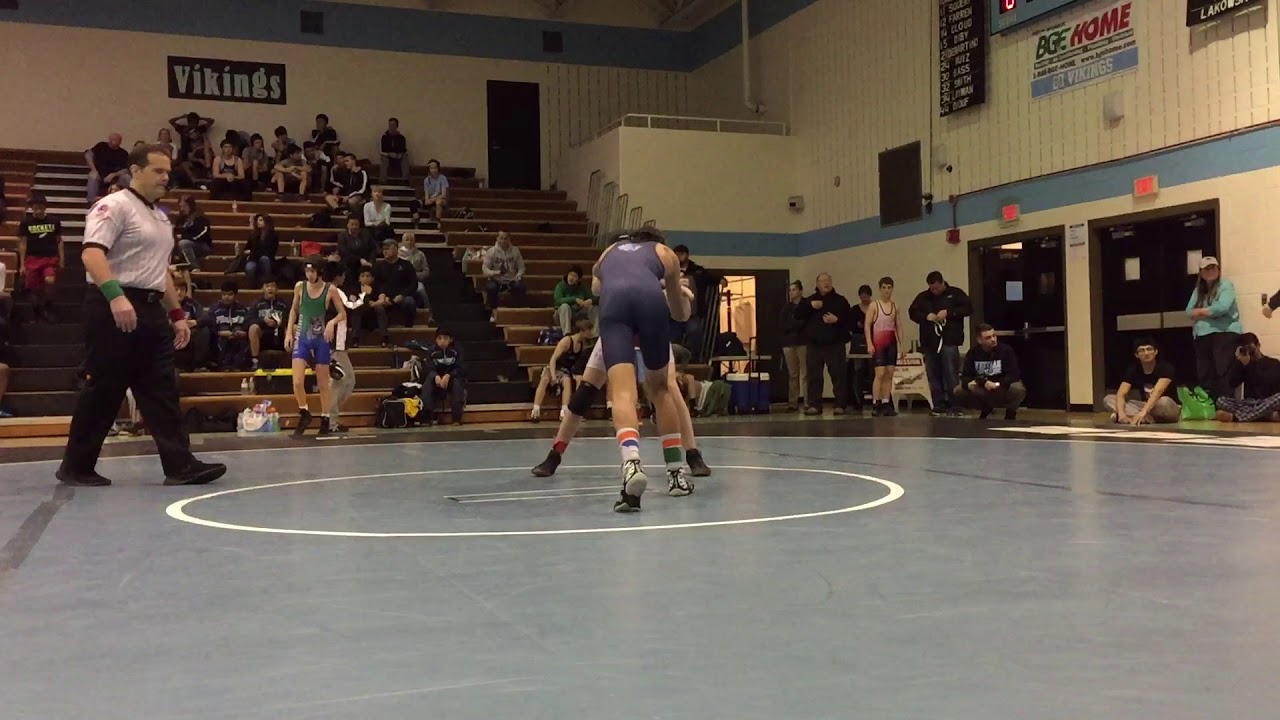 AEHS Wrestling 2018- Zoe Alexander Vs Springbrook HS 106 lbs - YouTube