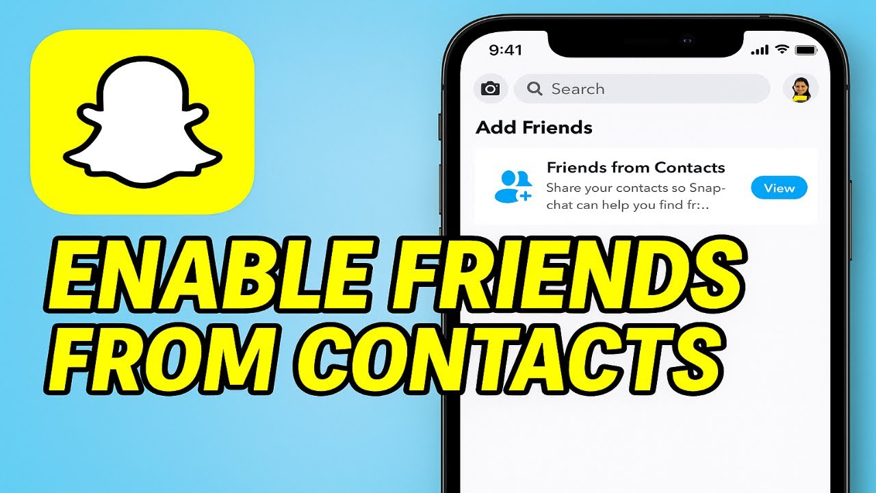 How To Enable Friends From Contacts Suggestions on Snapchat (2025 ...