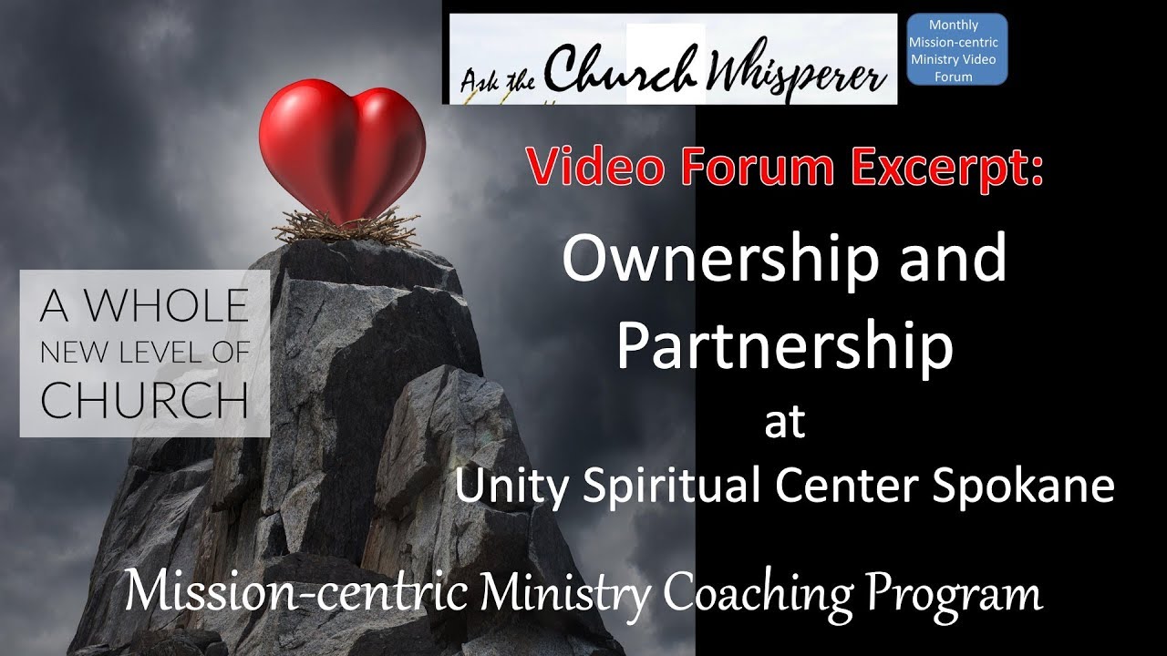 Ownership and Partnership at Unity Spiritual Center Spokane - YouTube