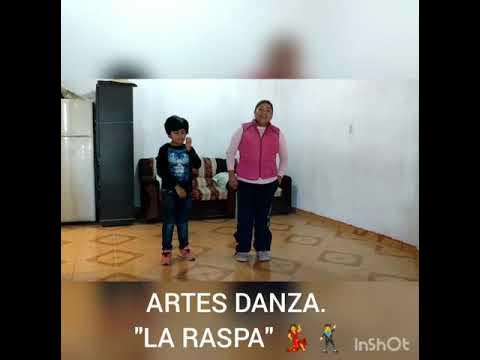 Coreografia La Raspa paso a paso. Artes 3 - YouTube