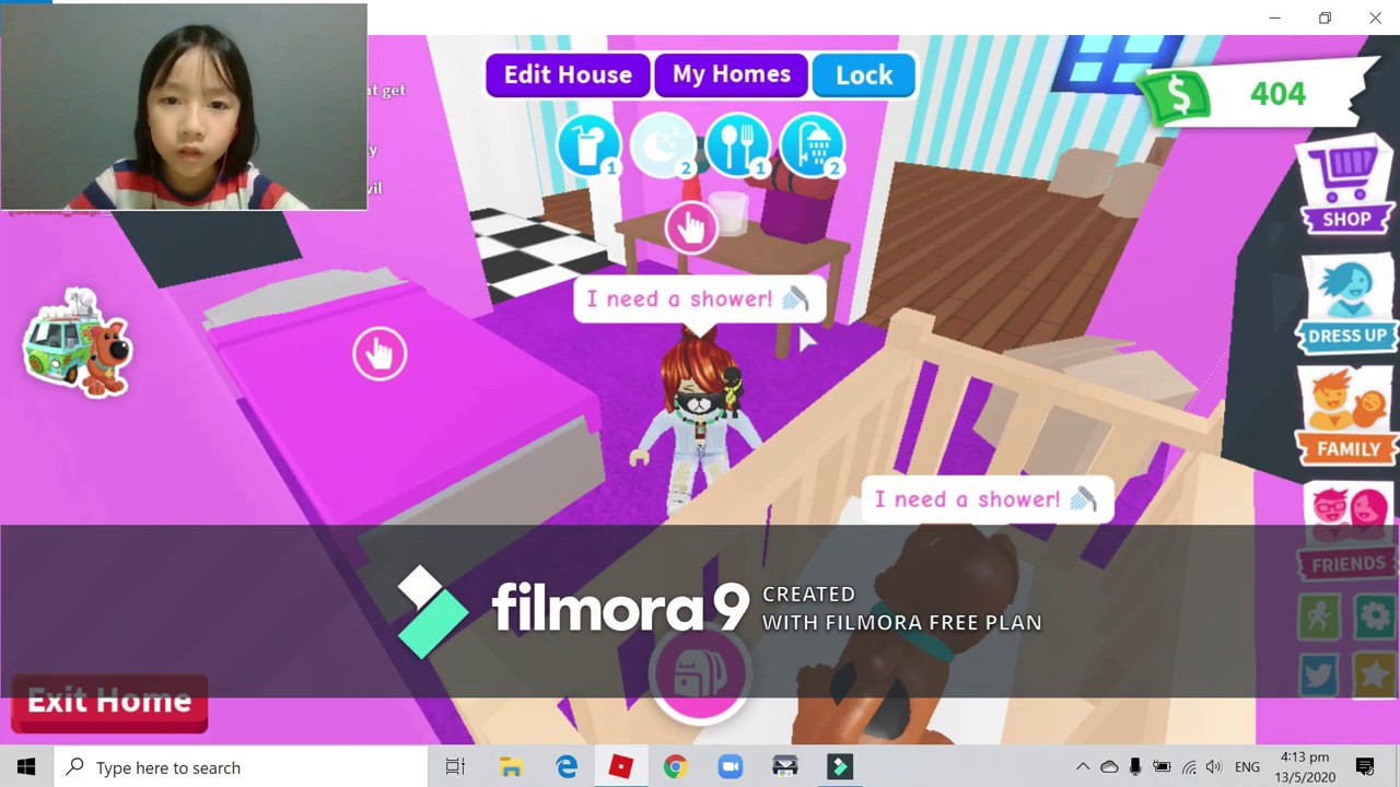 Playing Adopt Me on Roblox (My first video) - YouTube