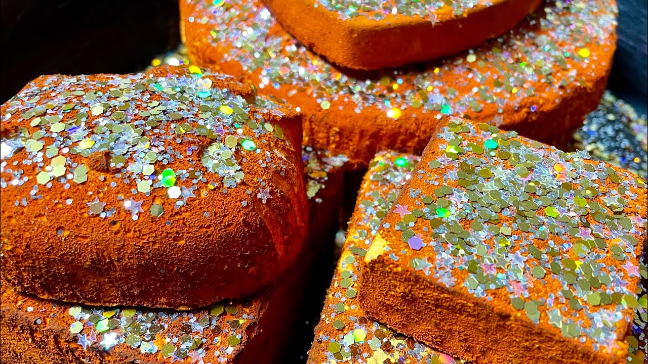 Crusty Yellow Gym Chalk Crush - YouTube