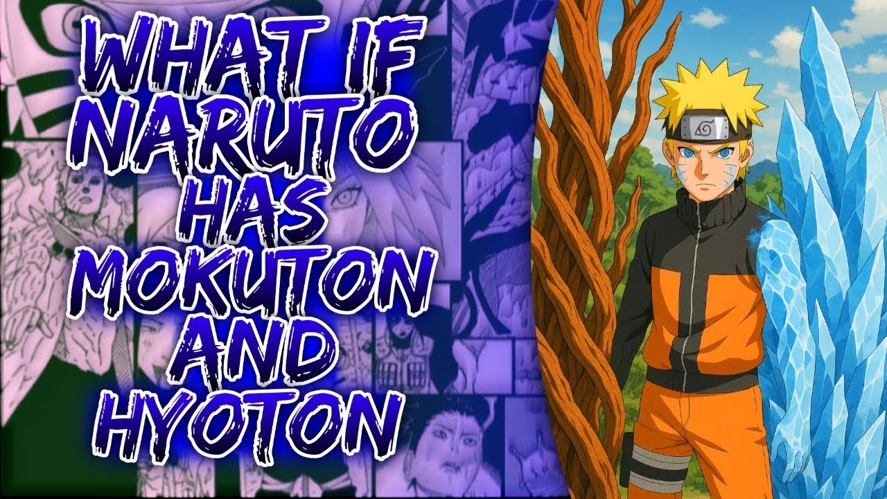 What If Naruto Has Mokuton And Hyoton || #narutowhatif - YouTube