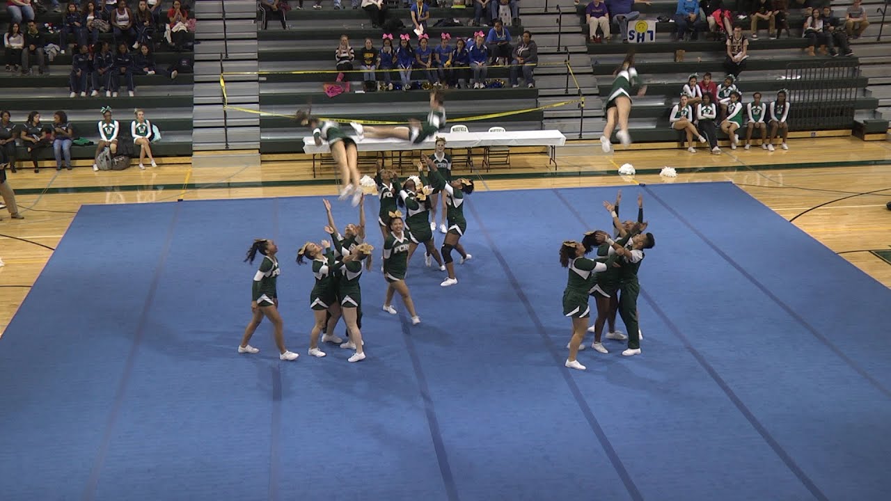 Conference 13 Competitive Cheer Semifinals at Wakefield 2015 - YouTube