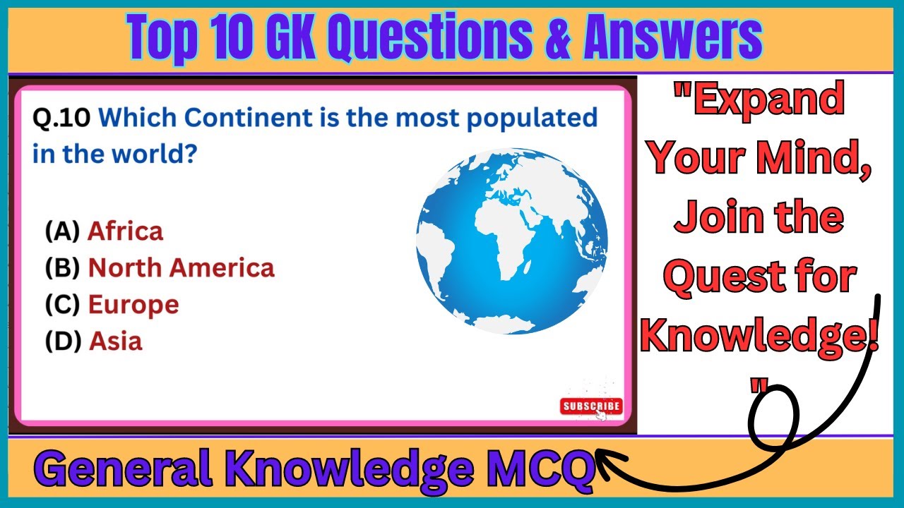 Top 10 INDIA GK questions and answers First in India | India's First GK ...