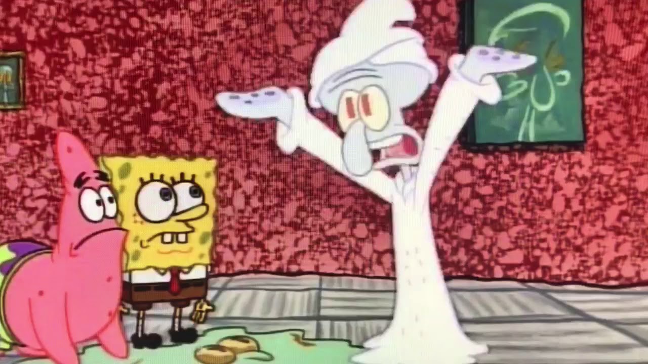 Spongebob squarepants squidward the unfriendly ghost - YouTube