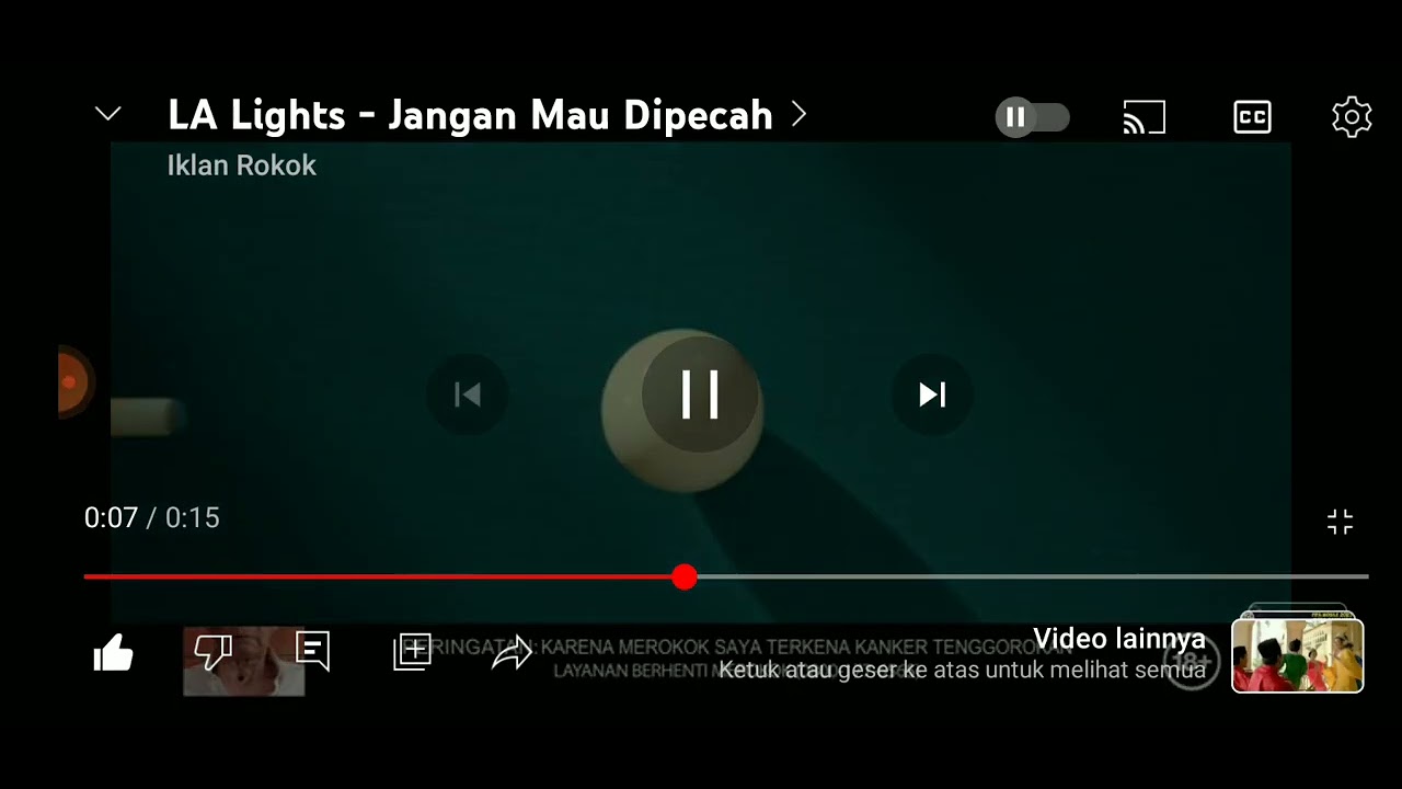 iklan rokok la lights jangan mau dipecah - YouTube