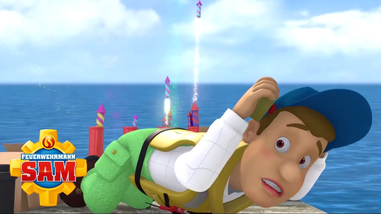 Mike Flood veranstaltet eine Feuerwerksshow! | Feuerwehrmann Sam 🔥 ...