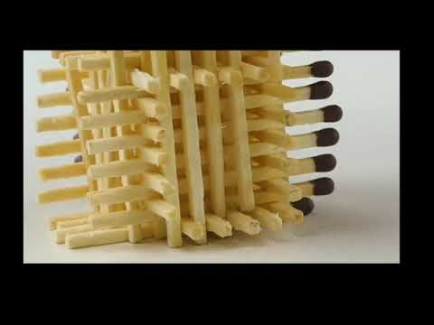 How to build F1 car model from matchsticks without glue