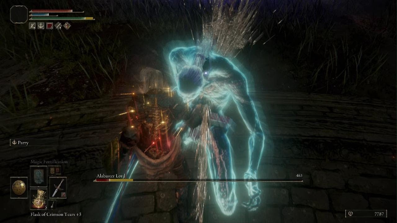 Elden Ring - Alabaster Lord - Royal Grave Evergaol - YouTube