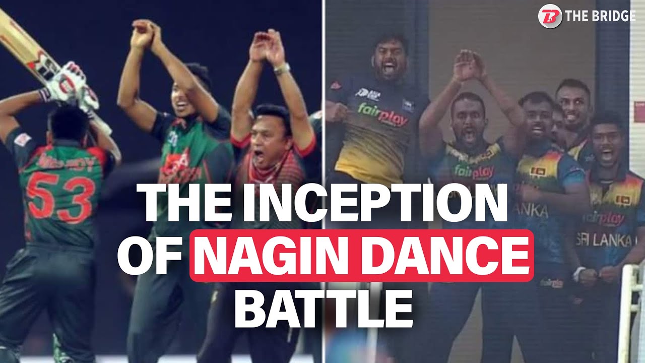 Where does the Naagin Dance come from in cricket? | The Bridge - YouTube