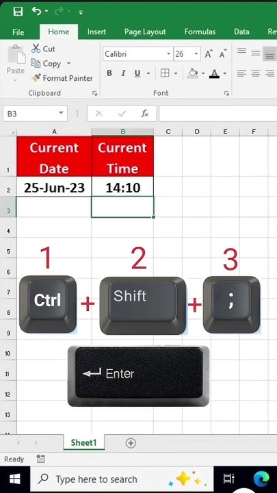 Current Date And Time Using In Excel Mexcel Excel Exceltutorial Exceltips Excelformulas