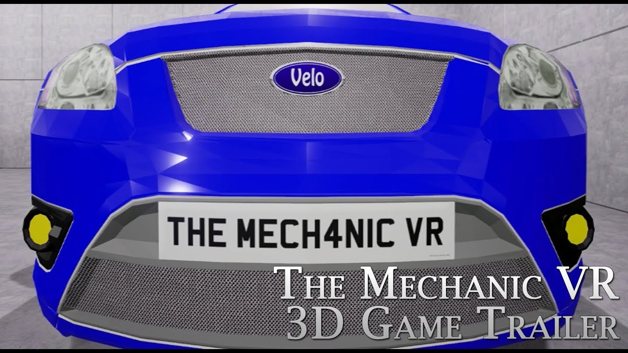 Car Mechanic VR Game Trailer 2D - YouTube