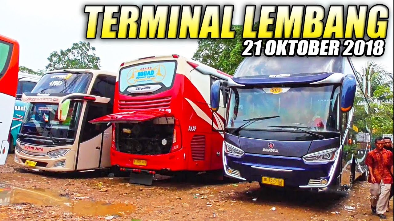 Terminal Kecil Tapi Muat Nampung Banyak Bus? Terminal Bus Lembang ...