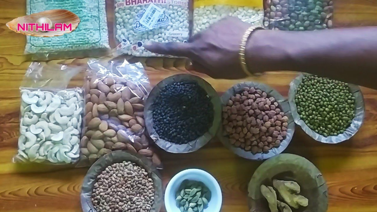 Sathu Maavu Recipe in Tamil | Health Powder Mix |Natural Health mix ...