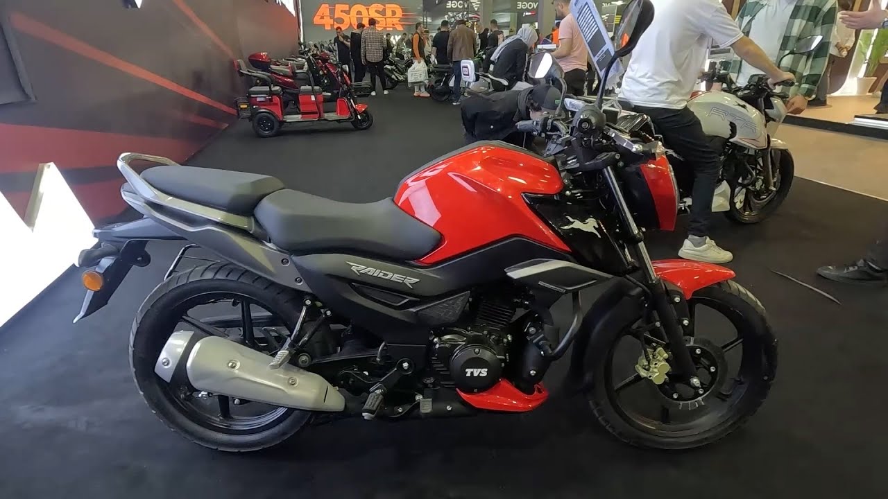 2023 New Tvs Raider 125 Split Seat - YouTube