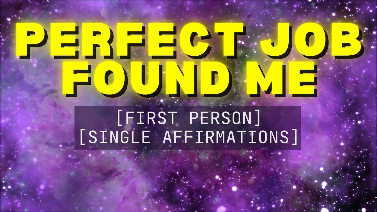 "The PERFECT Job Found Me. Recruited Me. Paid Buckets Of Cash" [Single ...