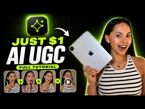 How I Make UGC Ads with AI for $1:mo (Clients Think They're Real)