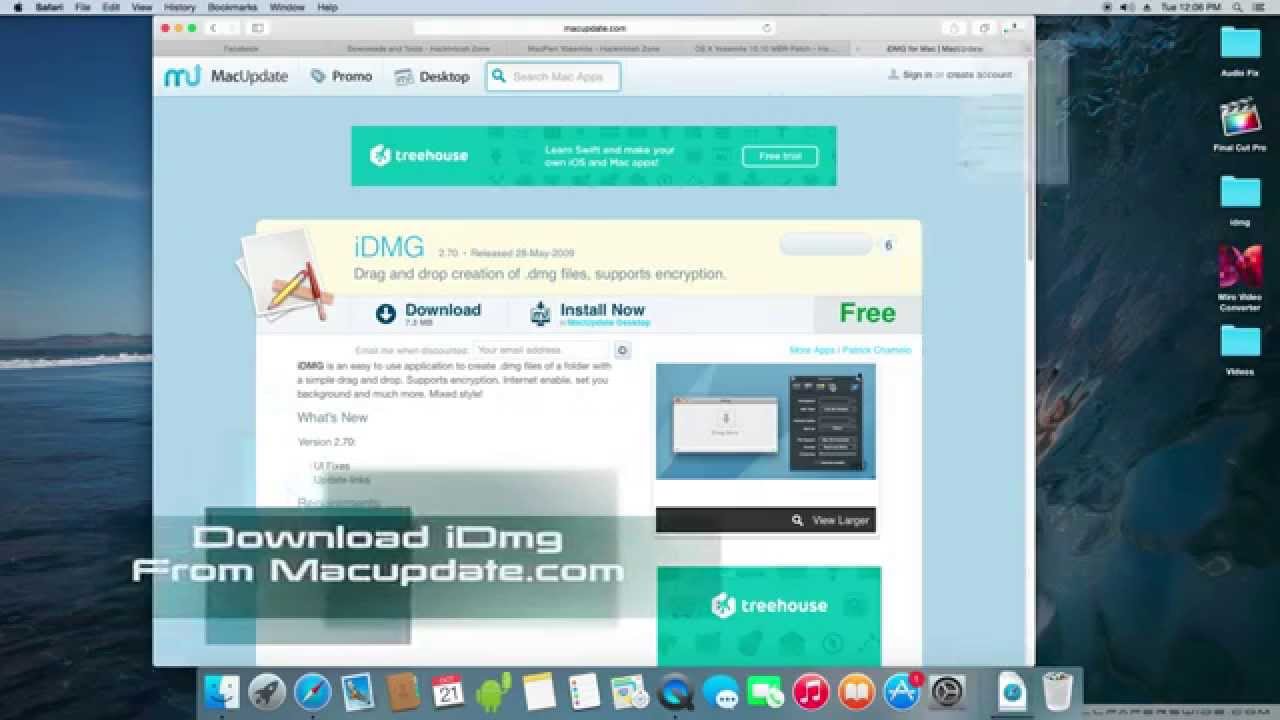 How to Create a DMG(Disk Image ) File From Scratch - YouTube