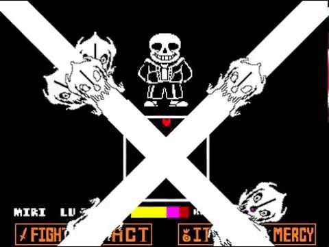 Undertale genocide run End - YouTube
