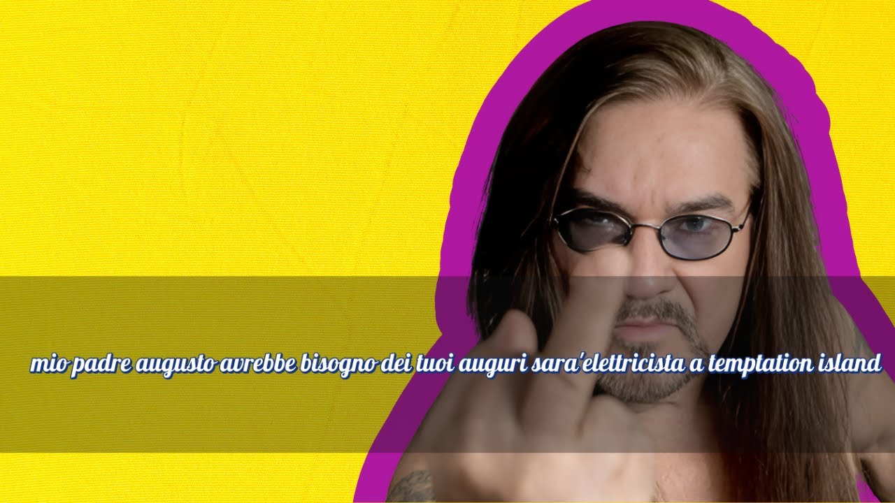 PIno scotto saluta mio padre nuovo elettricista a Temptation Island ...
