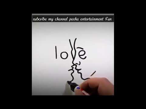 Romantic Whatsapp status love pencil drawing