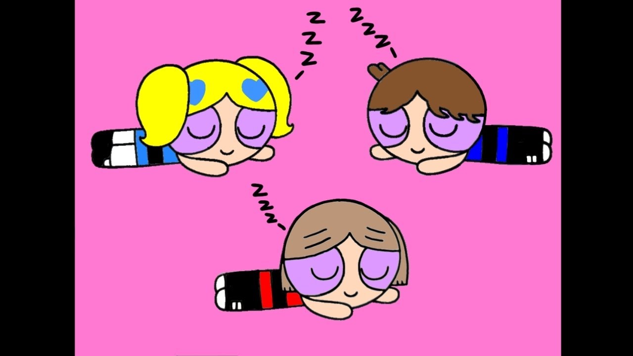 PPG Drawings: Me, Bubbles and Colin Hill Sleeping! (Featuring ...