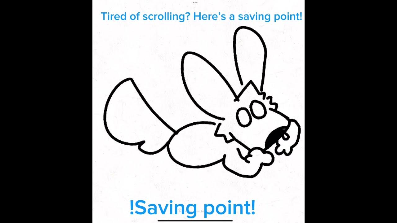 Saving point, also hello #yippee #animation - YouTube