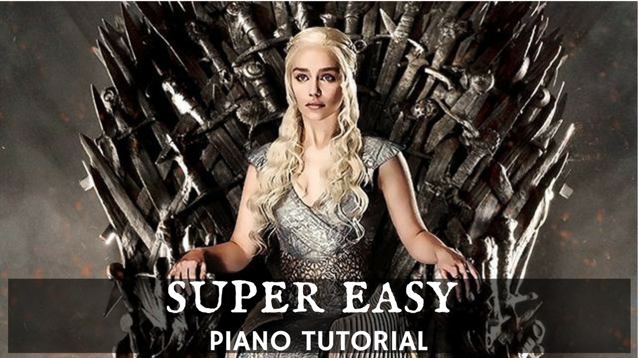 LEARN TO PLAY PIANO IN 4 MINUTES | GAME OF THRONES - YouTube