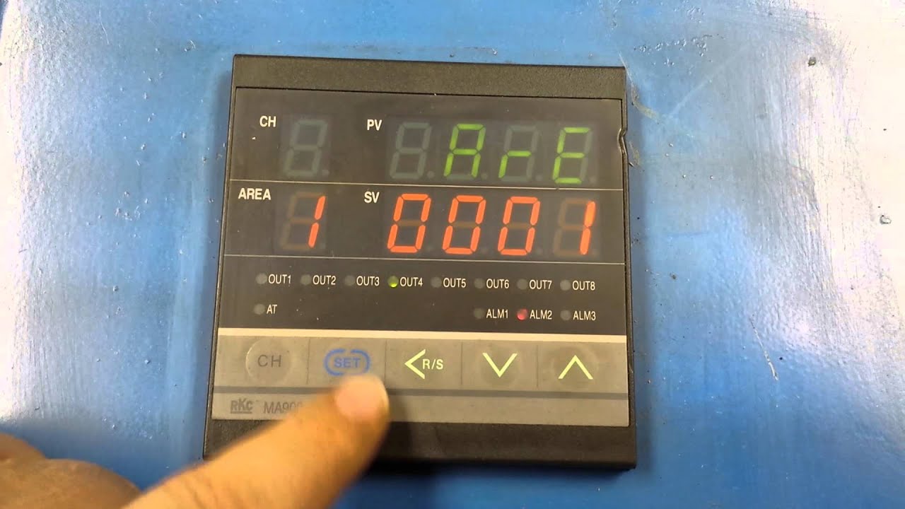 Daring Temp Controls setting temp - YouTube