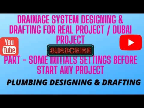 DRAINAGE SYSTEM DESIGNING & DRAFTING II TUTORIAL -1II INITIAL SETTINGS ...