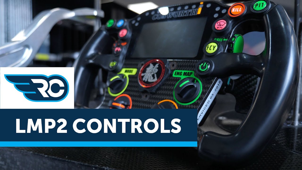 What Do You THINK These Controls Do? | Jota Sport LMP2 Wheel [TECH TOUR ...