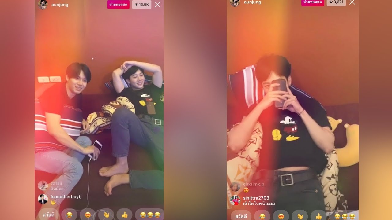 Aunjung x Yinwar IG Live | พี่อั๋นไลฟ์อยู่กับหยิ่นวอร์ 26/5/2020 - YouTube