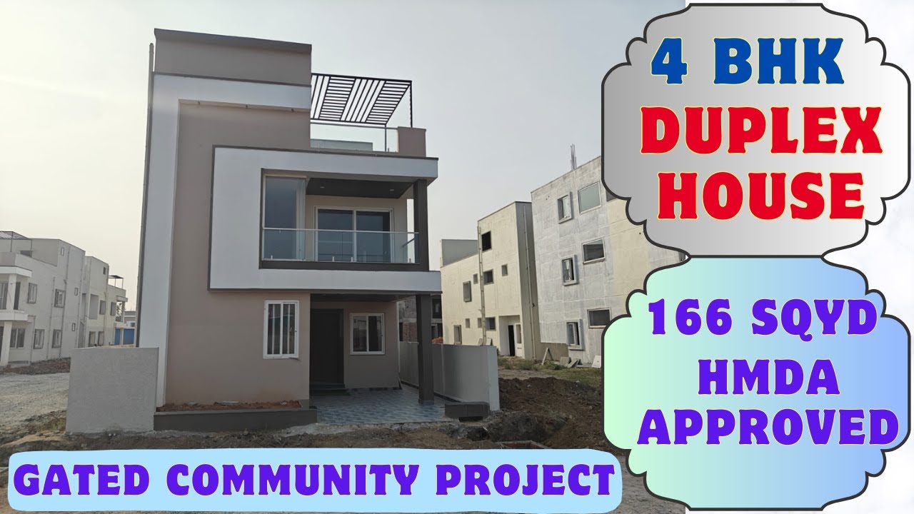 Triplex Villas in Rameshwaram Banda | Duplex Villas near Beeramguda and ...