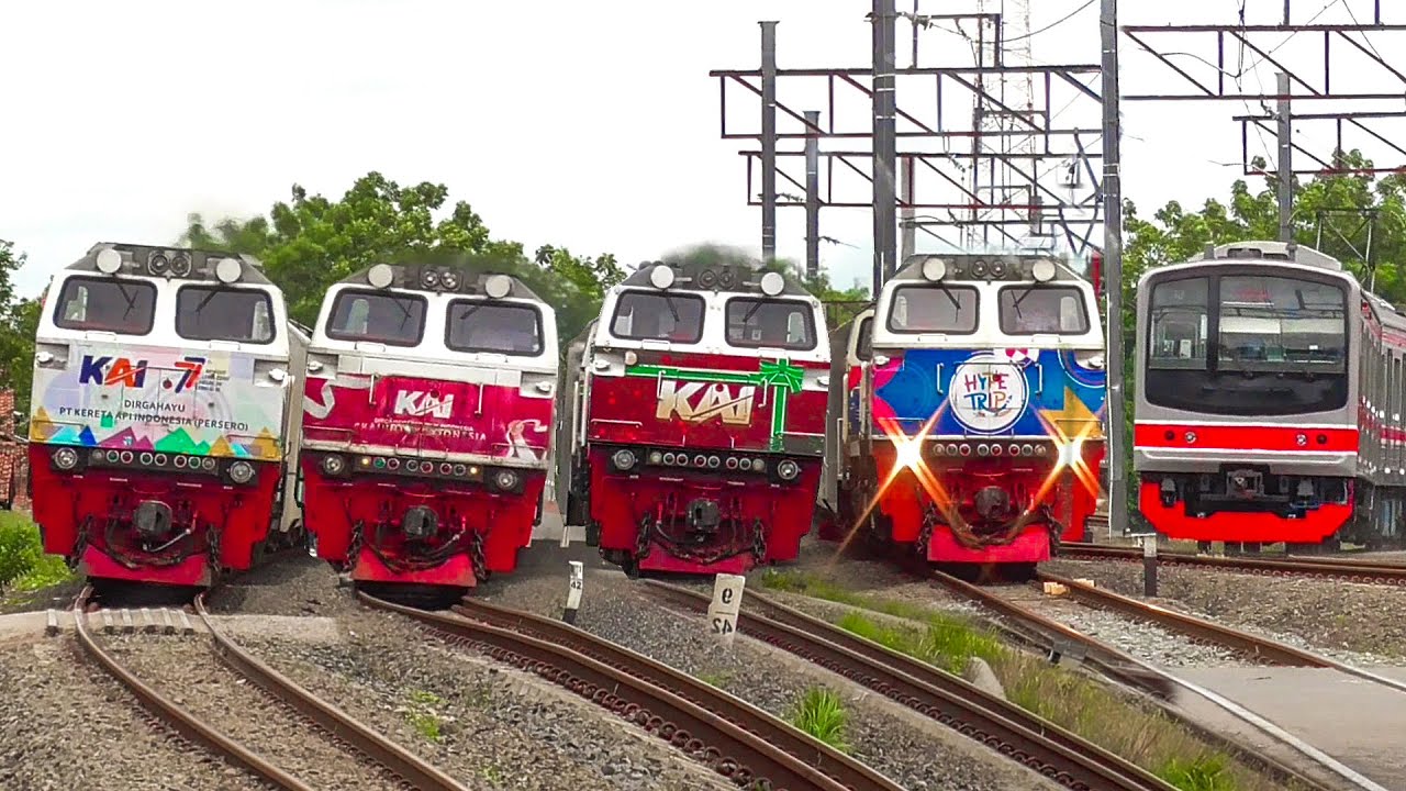 Kumpulan Kereta Api Elite 2023 Meninggalkan Jkt : Airlangga, GBMS ...