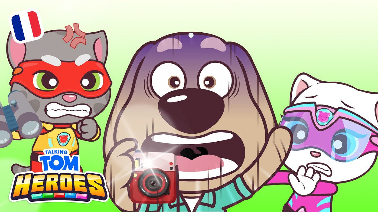 Talking Tom Heroes - Super photographe (Épisode 48) - YouTube