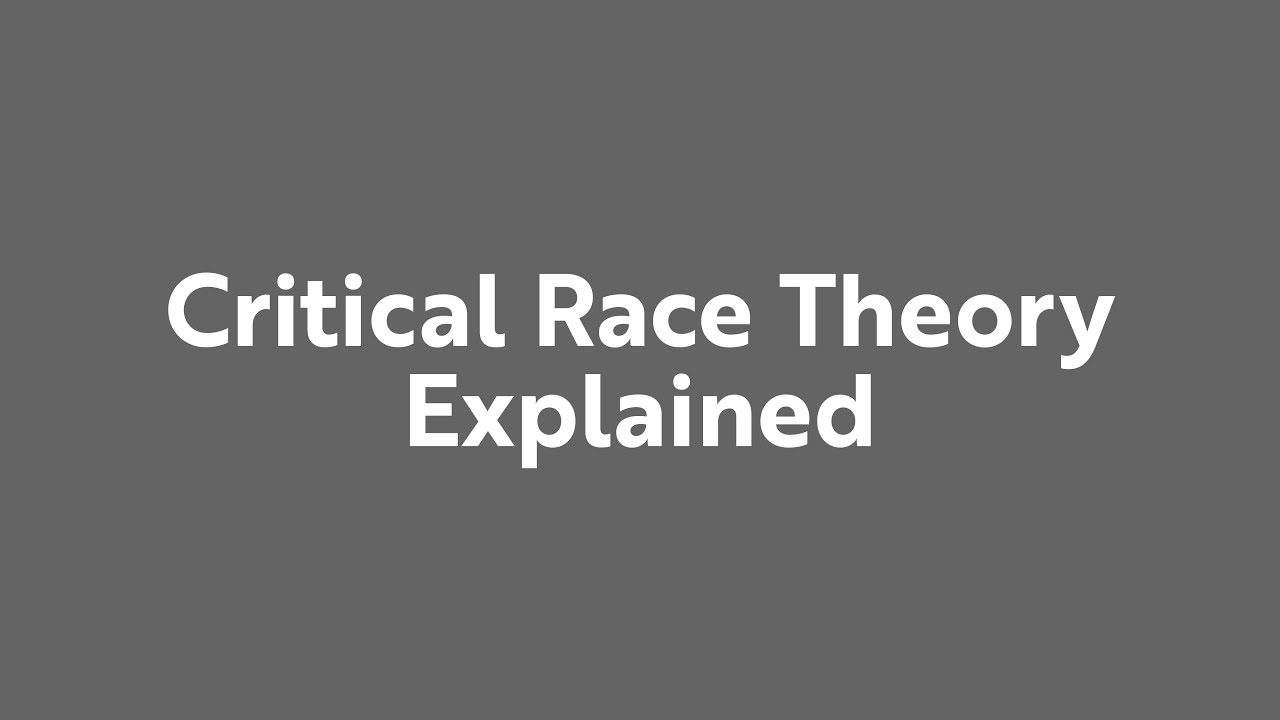 Tuesday Topics: Critical Race Theory Explained - YouTube