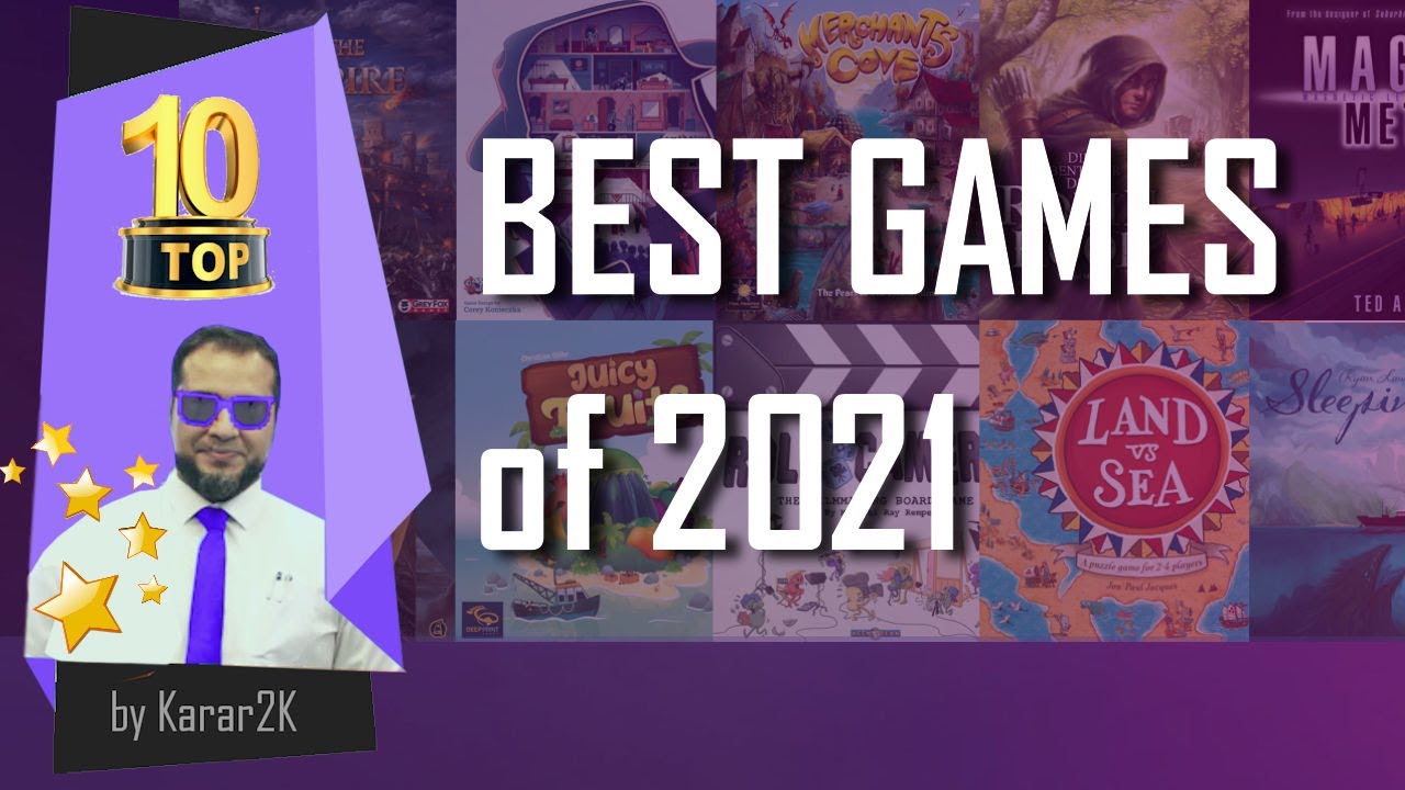Top 10 - Best Board Games of 2021 - YouTube