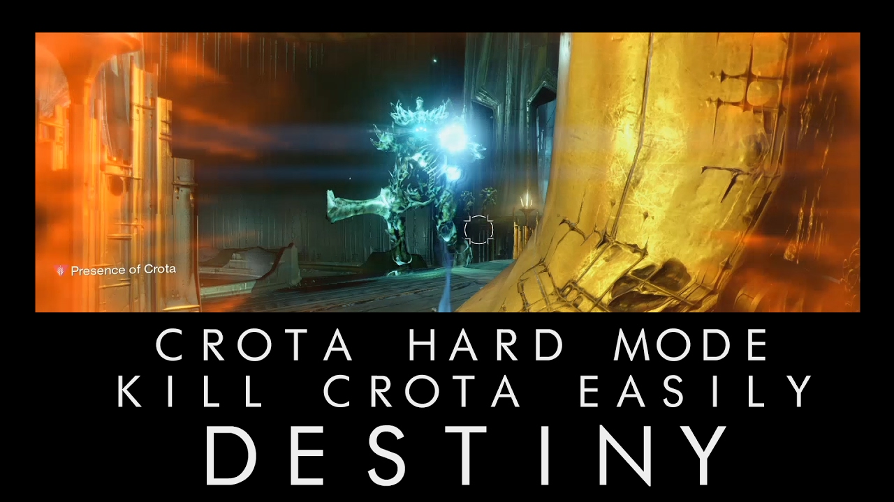 How to Easily Solo Kill Crota on Hard Mode - Destiny - YouTube