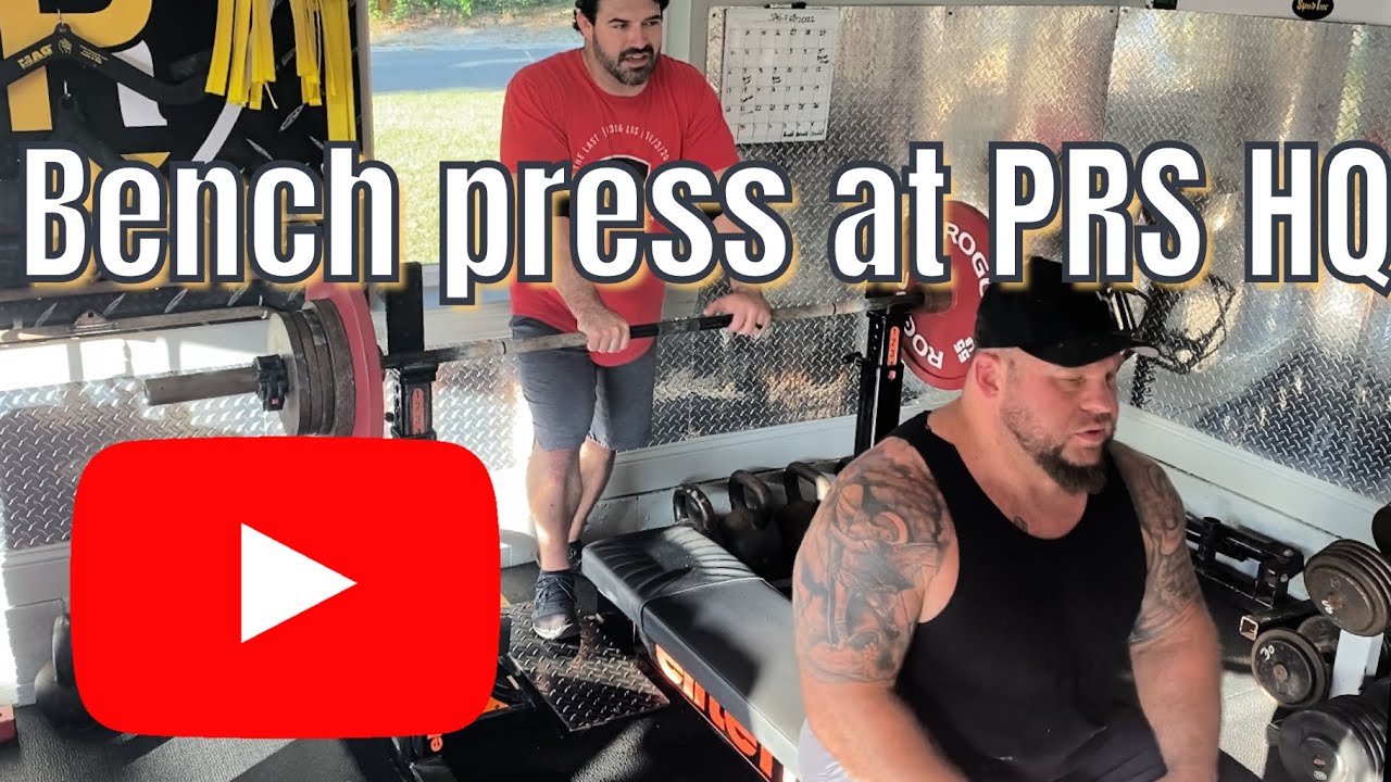 Light Bench press at PRS HQ - YouTube