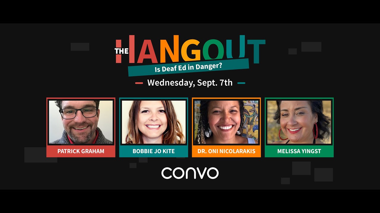 Is Deaf Ed in Danger? - THE HANGOUT - Convo - YouTube