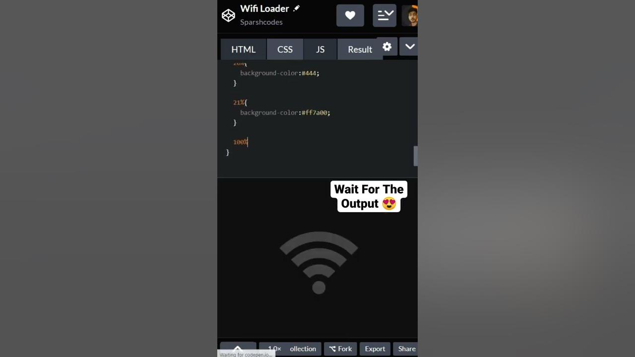 Wifi Loader Using Html And Css Youtube