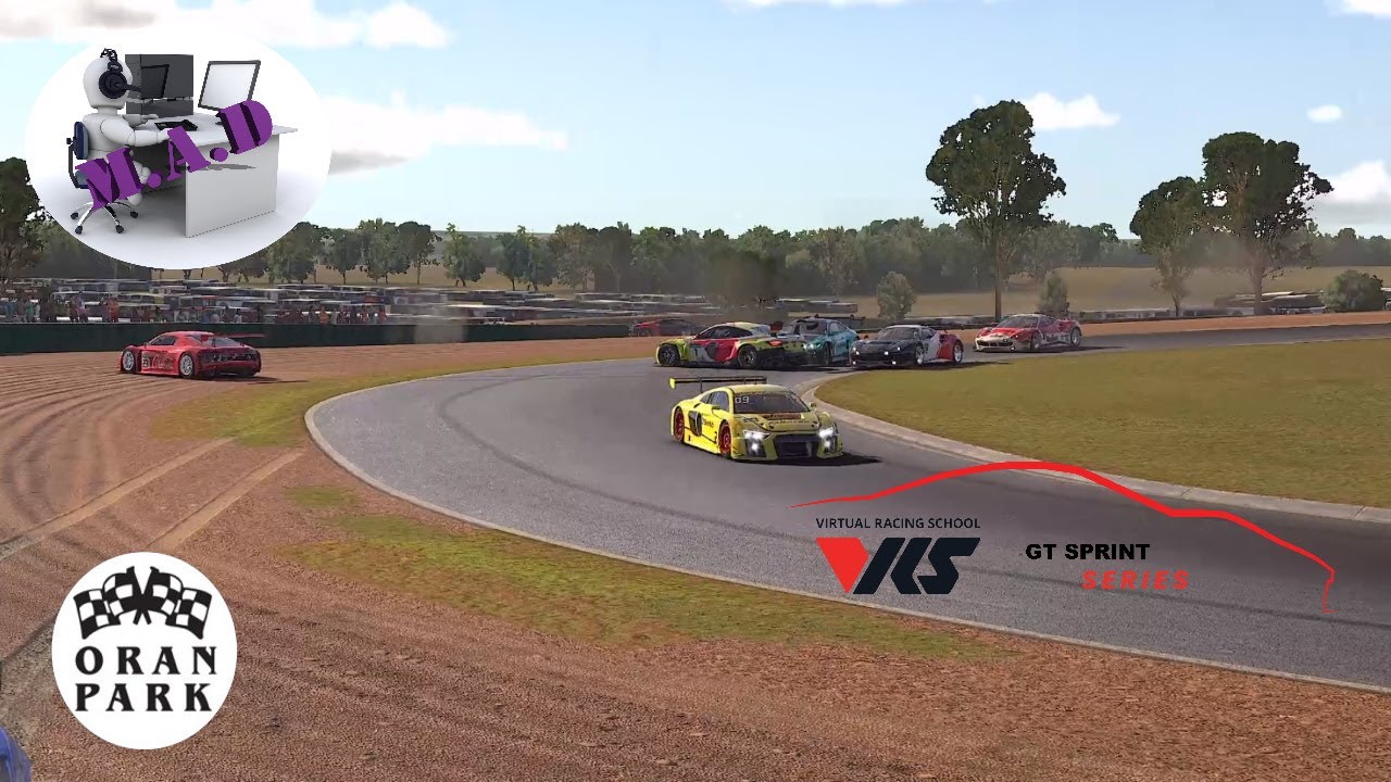 iRacing /Oran Park Raceway /VRS GT Sprint Series /Season 1 Week6 /Audi ...