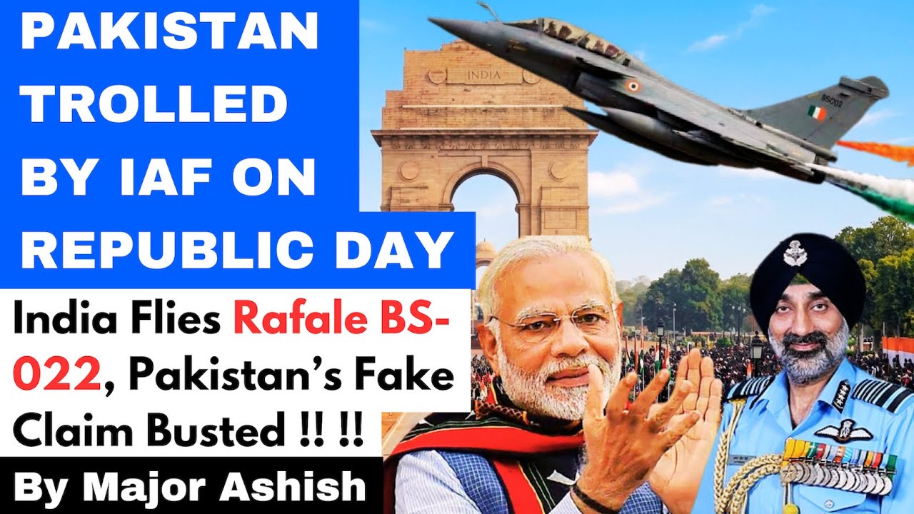 Rafale BS022 Aircraft Flies at Republic Day Parade Amid Pakistan’s Op ...