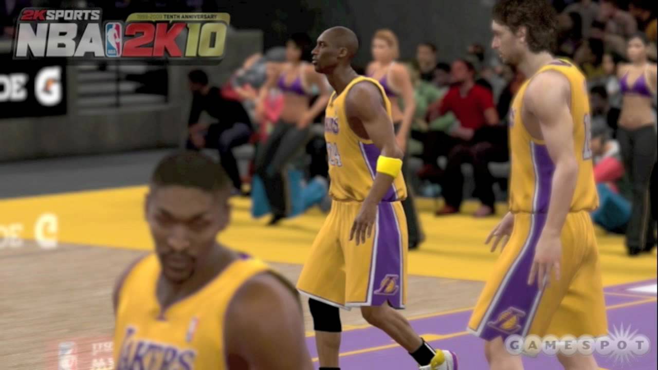 NBA 2k10 - First Screenshots - YouTube