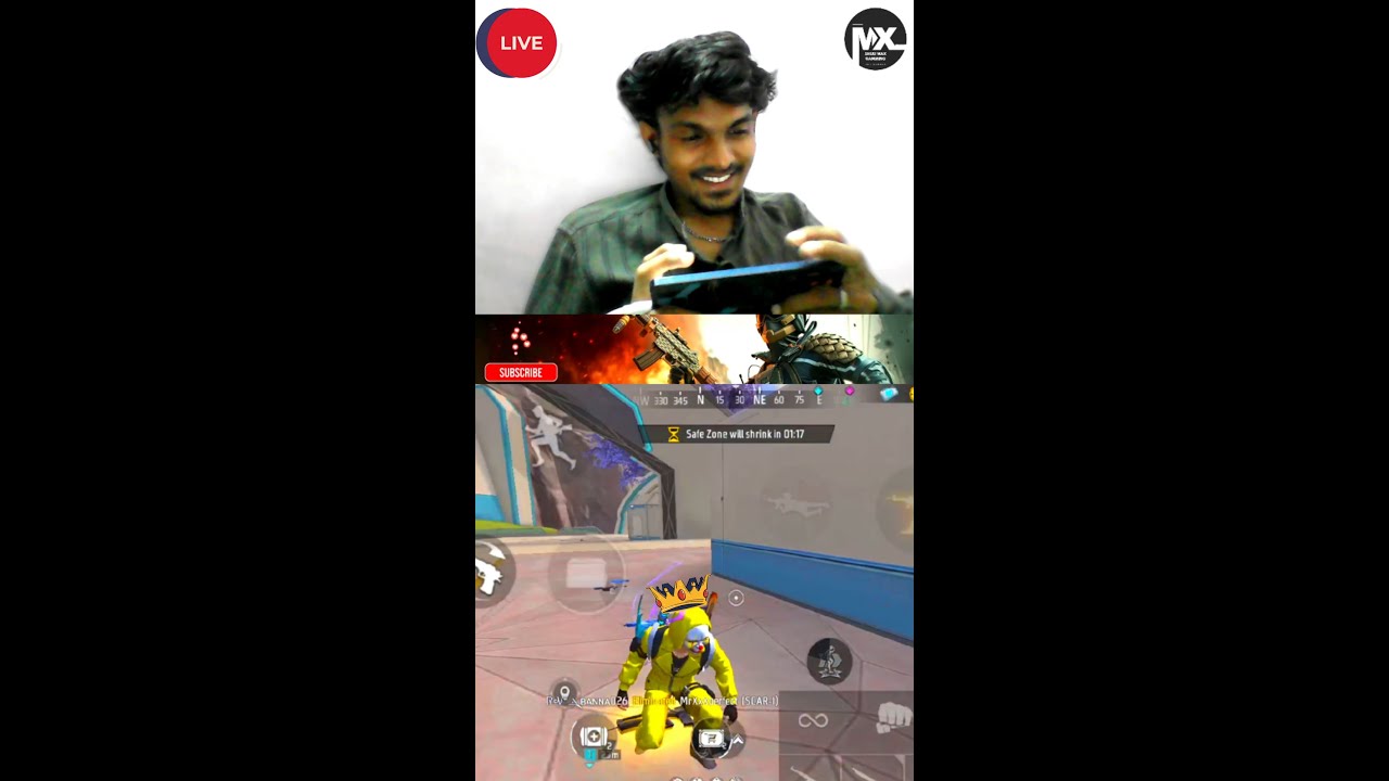 MAX Gaming FREE FIRE LIVE #shorts #shortsviral #freefiretamil #gaming # ...